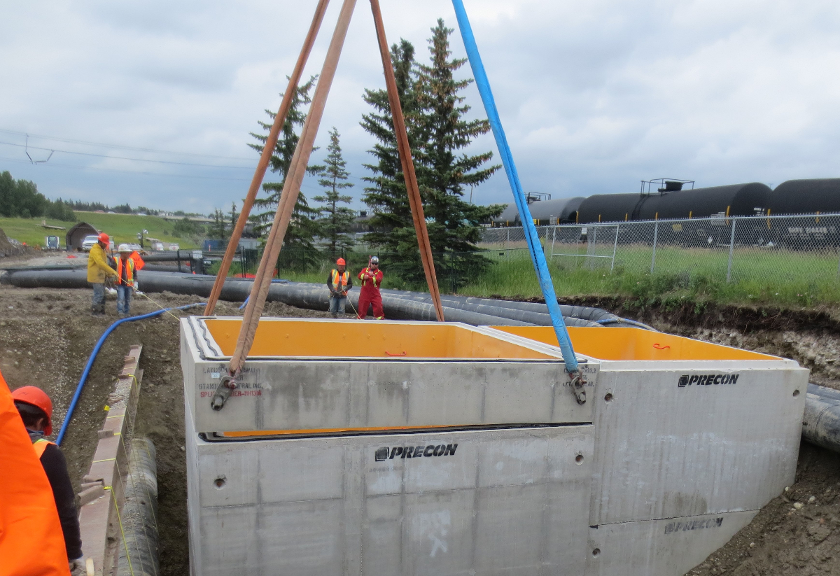 2021 Twin Sanitary Sewer Upgrades in Calgary | Precon